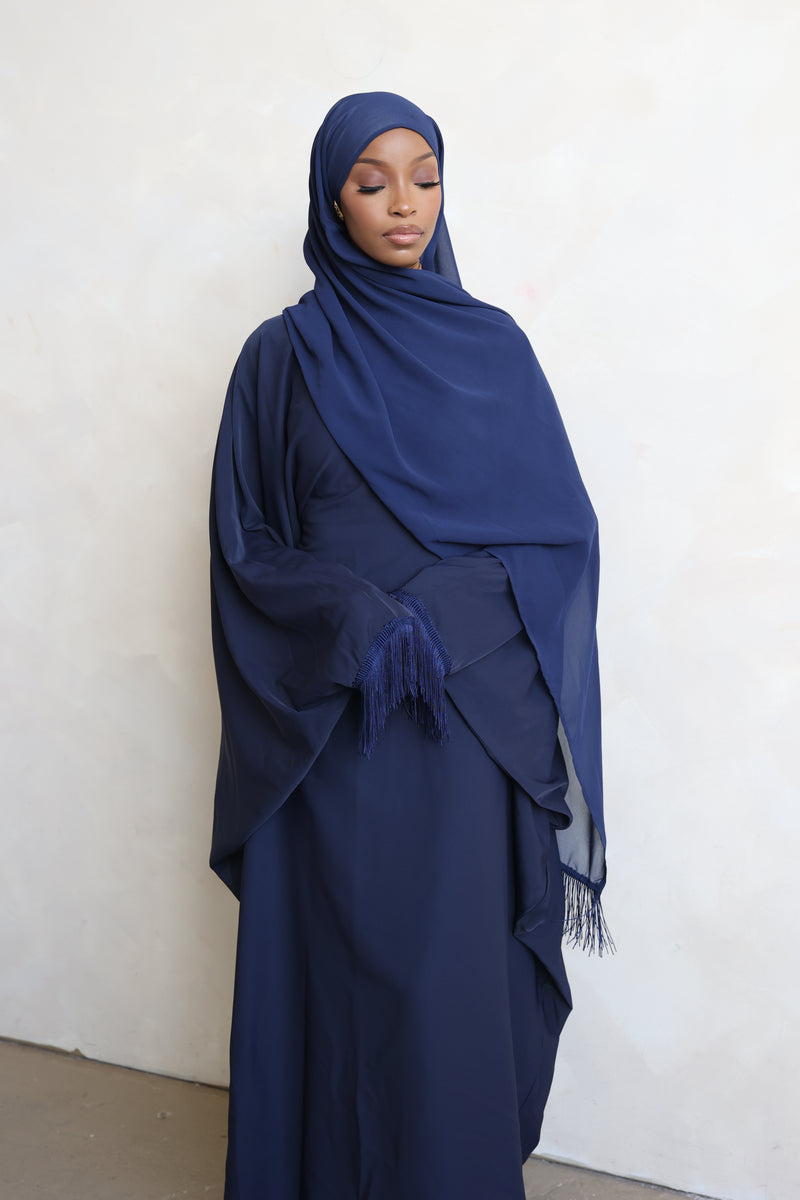 Navy SARIYAH Dress – A.SumayahShop LLC