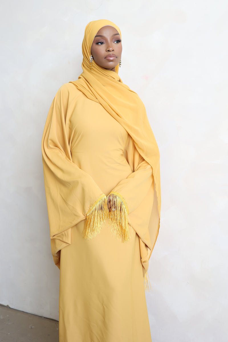 Yellow SARIYAH Dress – A.SumayahShop LLC